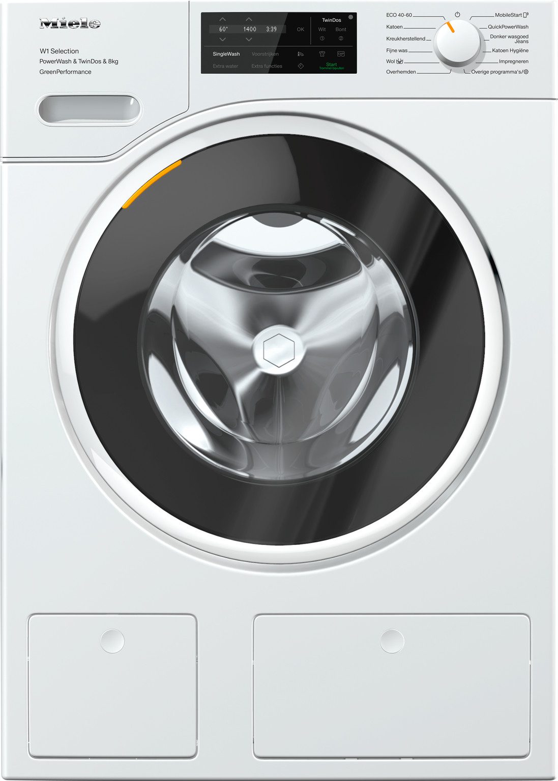 Miele WSH 863 WCS PowerWash 2.0 & TwinDos wasmachine review | Zuinig en ...